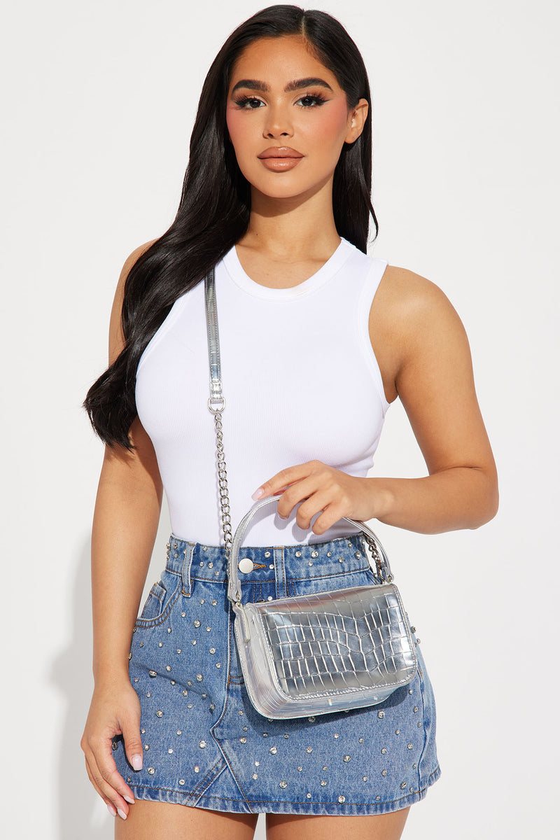 So Fly Handbag - Silver | Fashion Nova, Handbags | Fashion Nova
