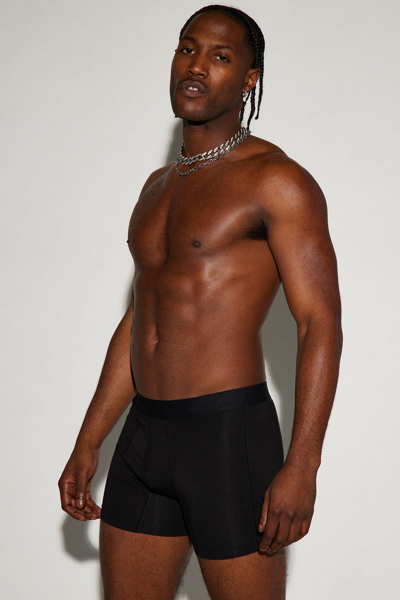 Essential Modal Boxer Brief - Black | Fashion Nova, Mens Underwear ...