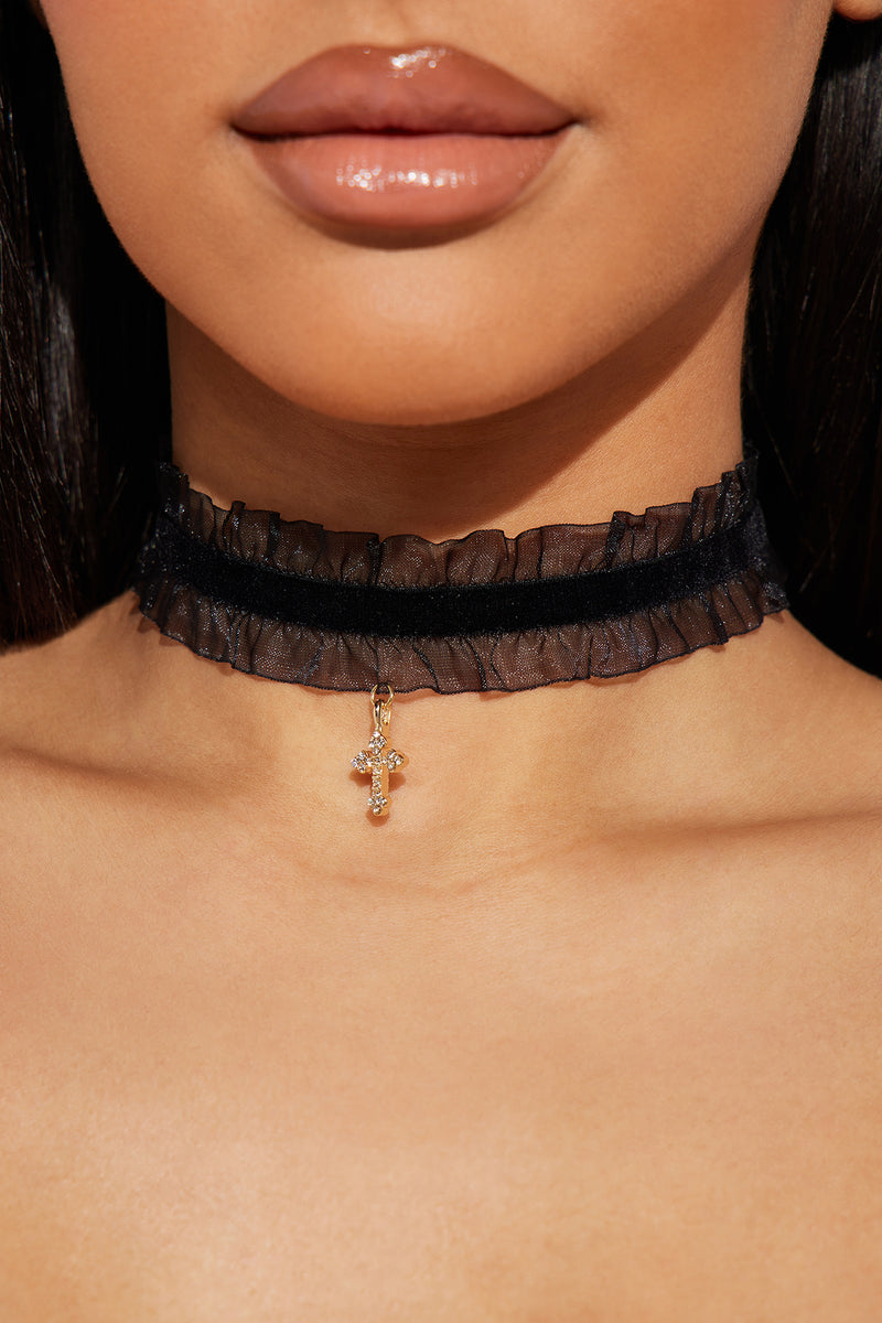 Heaven Can Wait Choker - Black | Fashion Nova, Jewelry | Fashion Nova