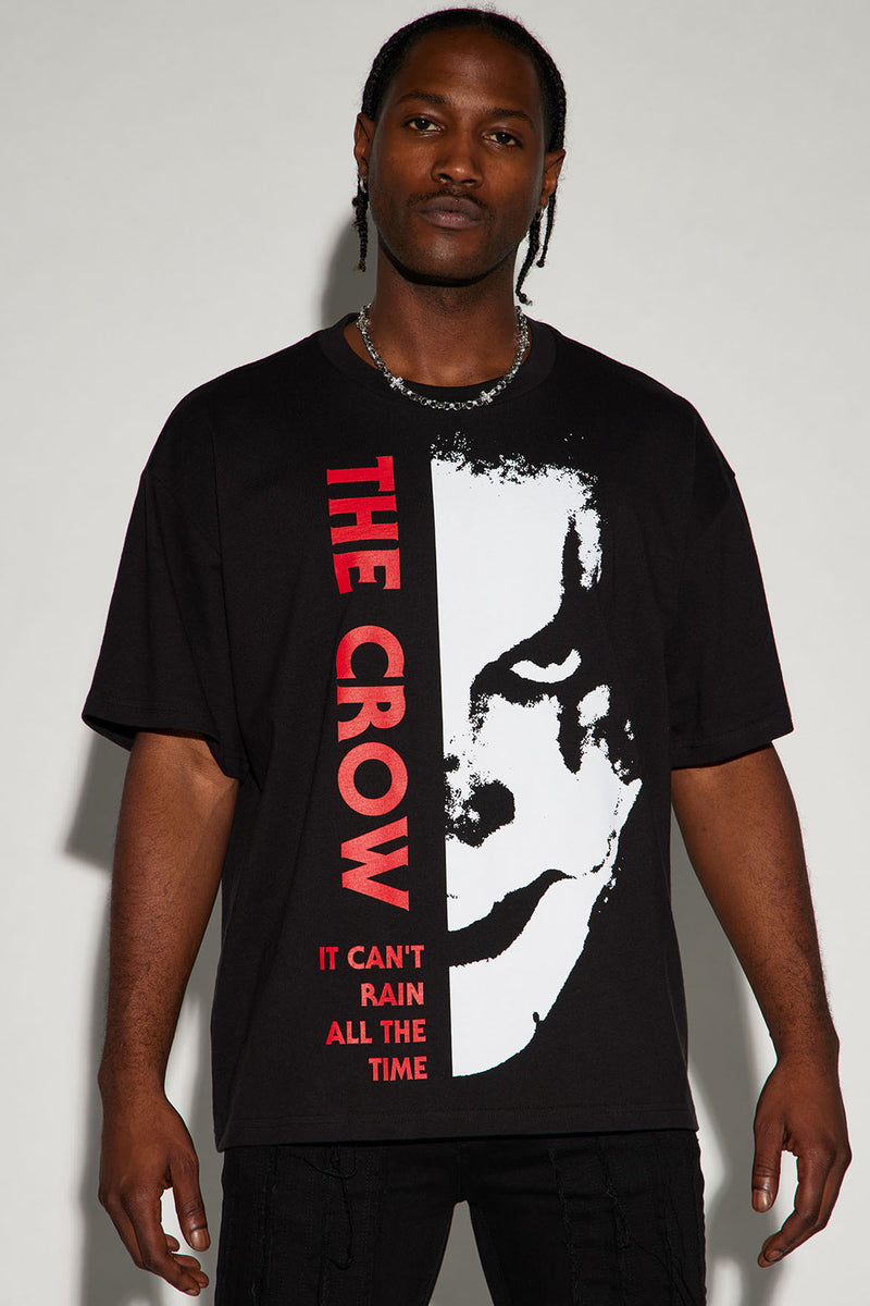 The Crow Oversized Short Sleeve Tee - Black | Fashion Nova, Mens Screen ...