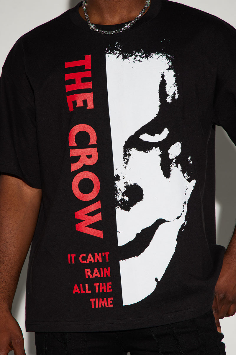 The Crow Oversized Short Sleeve Tee - Black | Fashion Nova, Mens Screen ...