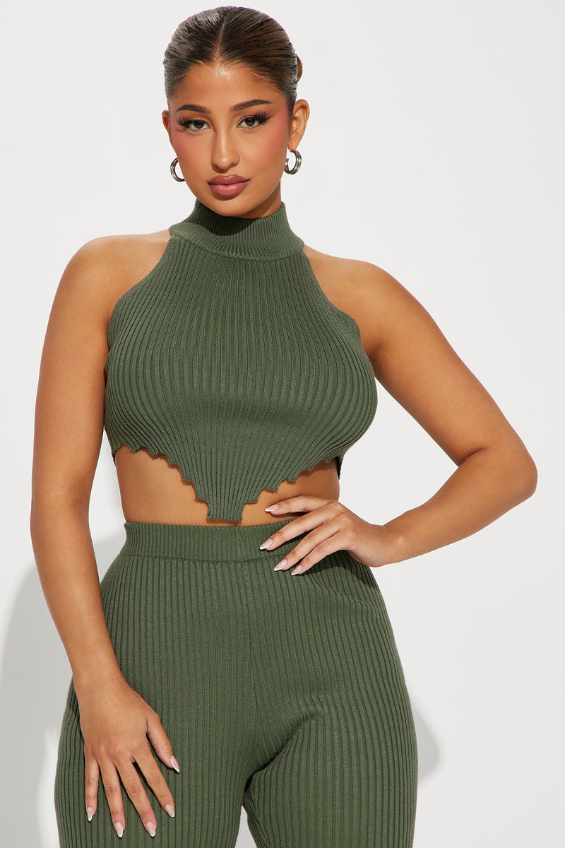 Kristen Pant Set - Olive | Fashion Nova, Matching Sets | Fashion Nova