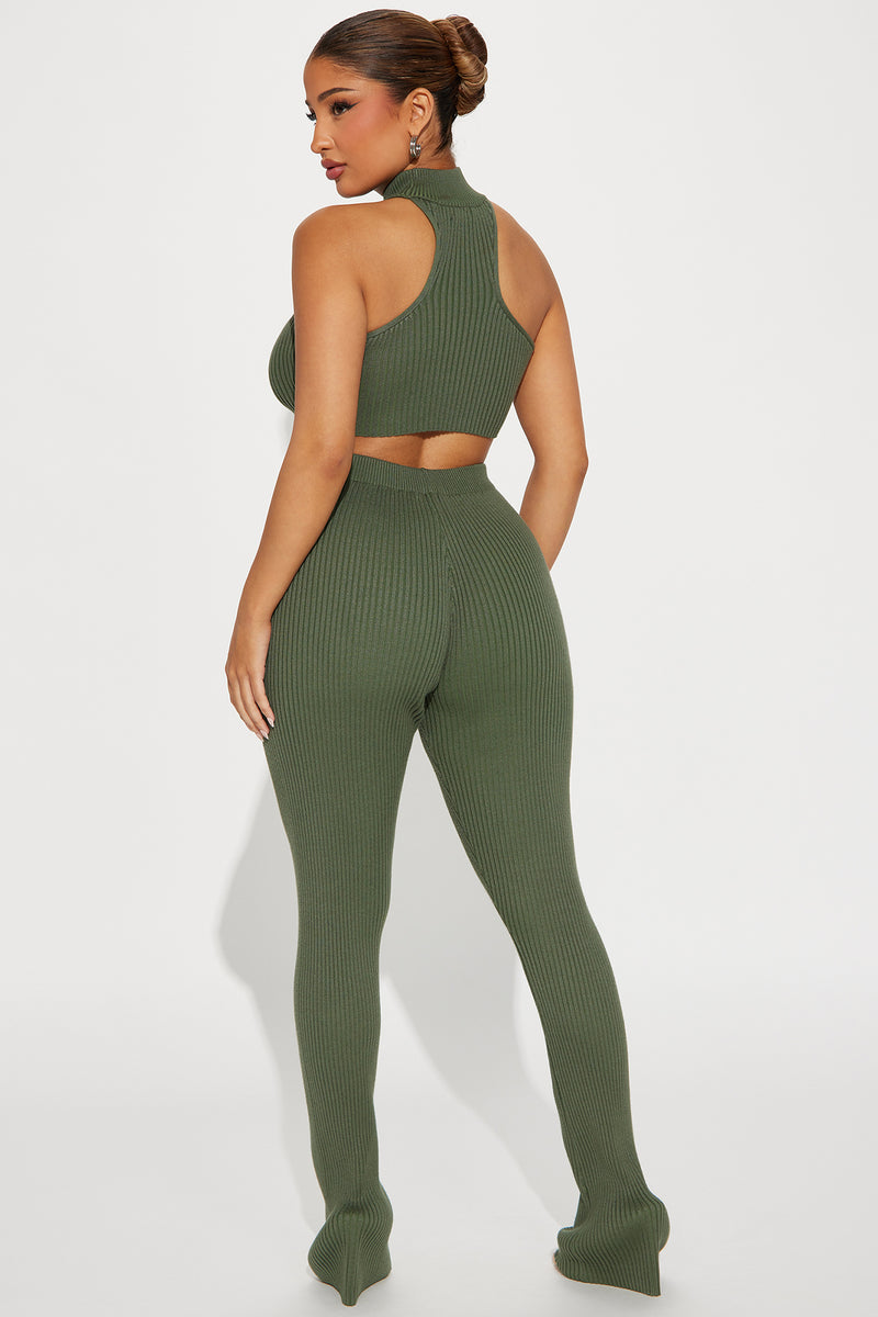 Kristen Pant Set - Olive | Fashion Nova, Matching Sets | Fashion Nova