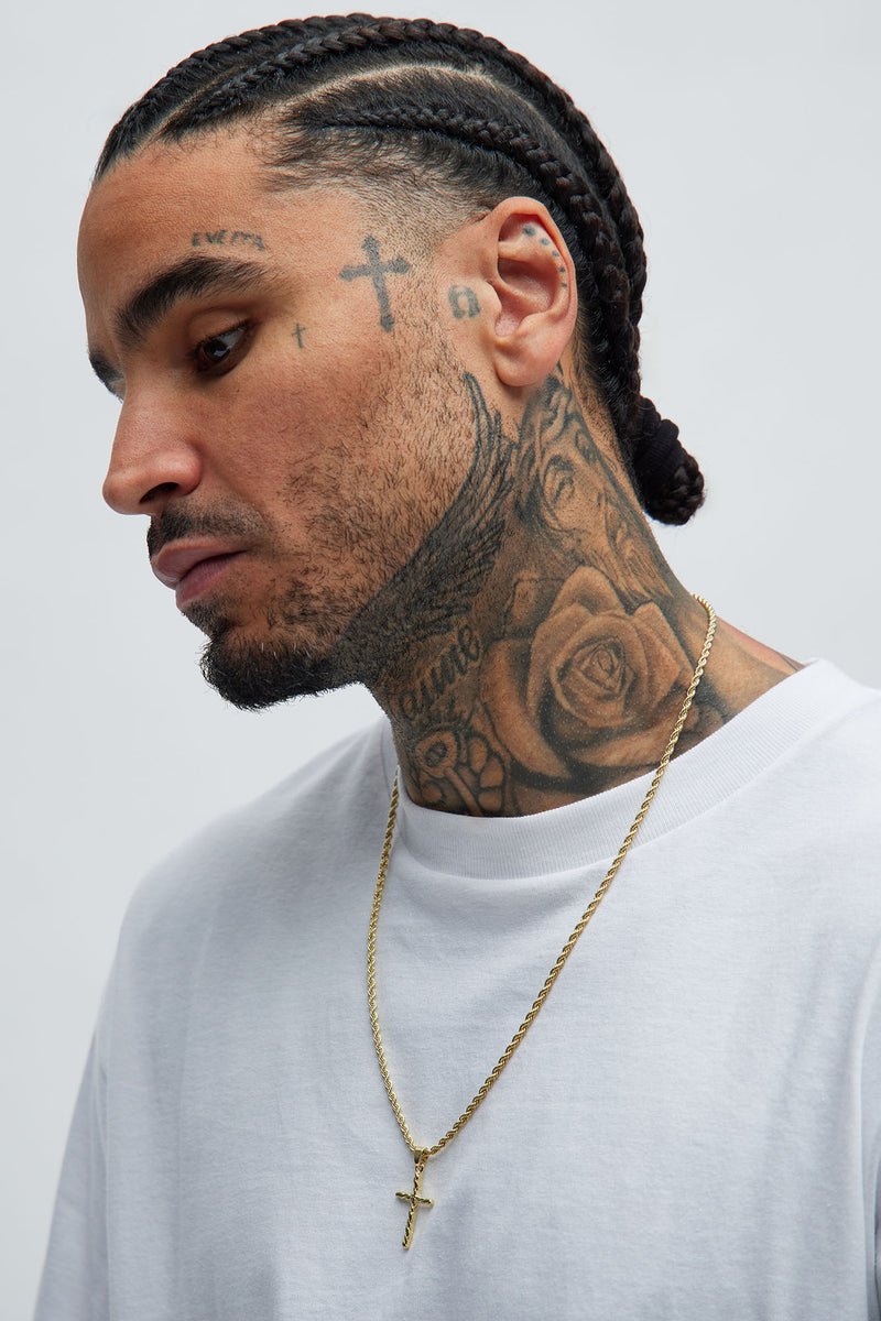 Nugget Holy Cross Chain Necklace - Gold | Fashion Nova, Mens Jewelry ...