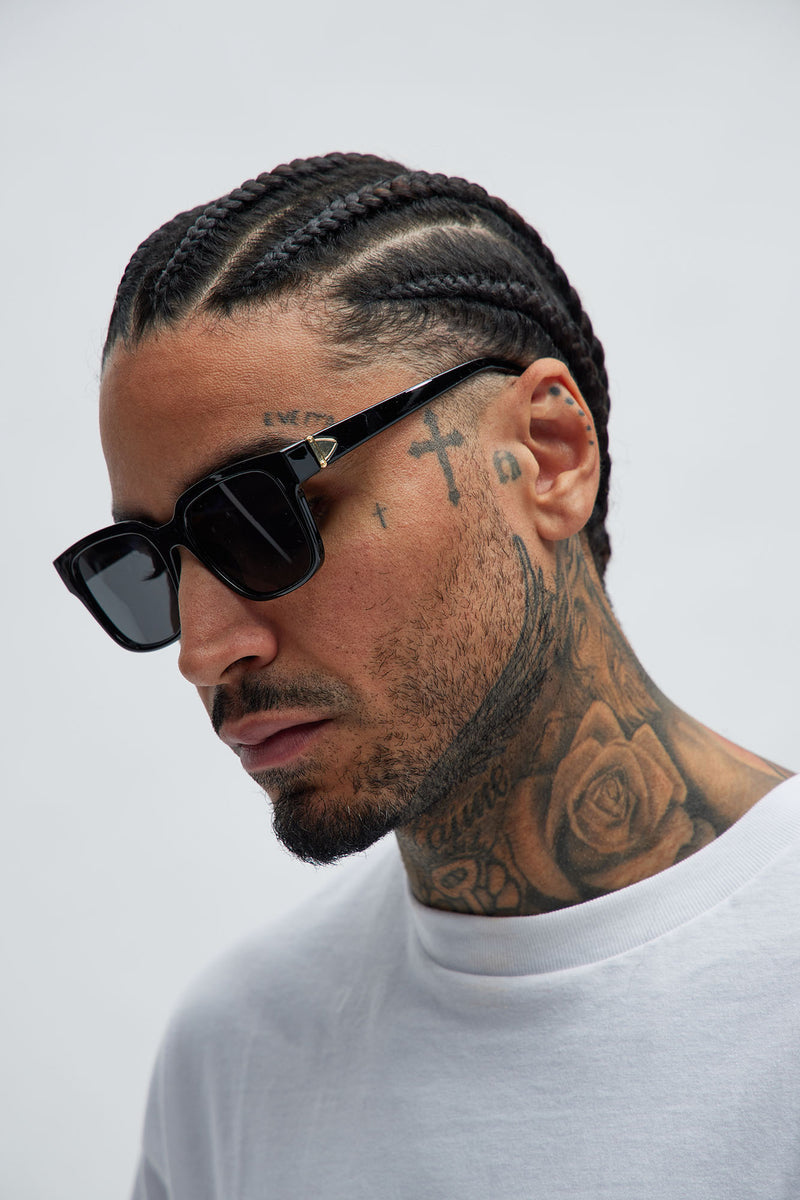 Rising Sun Sunglasses - Black | Fashion Nova, Mens Sunglasses | Fashion ...
