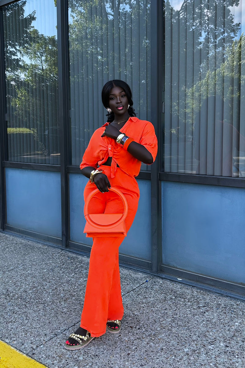 Greece Fantasy Pant Set - Orange | Fashion Nova, Matching Sets ...