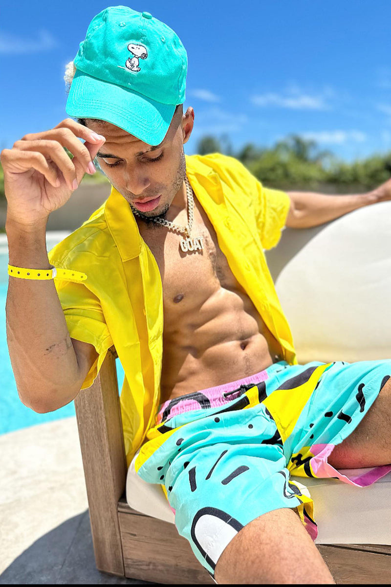 Write It Out Swim Trunks - Multi Color | Fashion Nova, Mens Swim ...