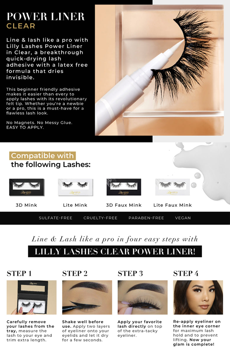 Lilly Lashes Power Liner - White | Fashion Nova, Eyeliner | Fashion Nova