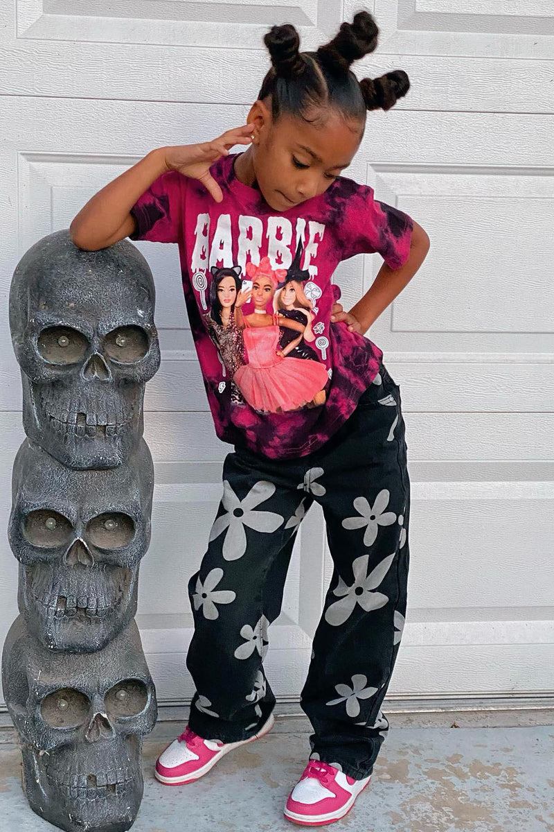 Mini Barbie Candy Crew Tee - Hot Pink/combo | Fashion Nova, Kids Tops ...