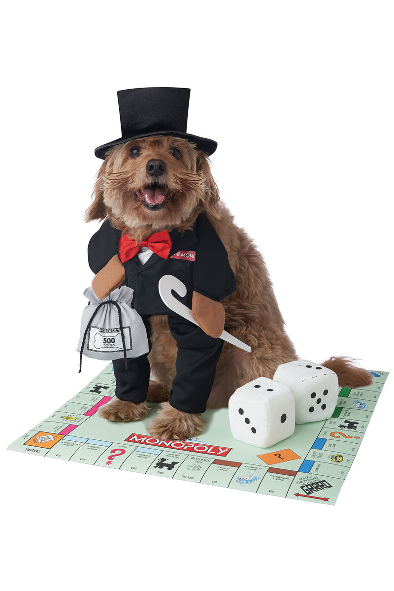 Pup Mr. Monopoly Dog Costume - Black | Fashion Nova, Costumes | Fashion ...
