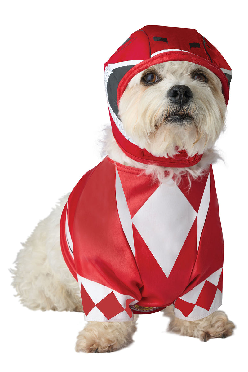 Pup Red Power Ranger Dog Costume - Red | Fashion Nova, Costumes ...