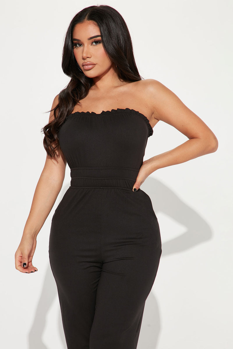 Julie Jogger Jumpsuit - Black | Fashion Nova, Jumpsuits | Fashion Nova
