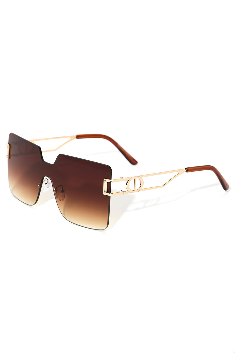 Sunrise To Sundown Sunglasses - Brown | Fashion Nova, Sunglasses ...