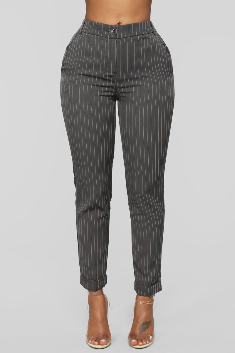 Business As Usual Pants - Grey/Combo | Fashion Nova, Pants | Fashion Nova