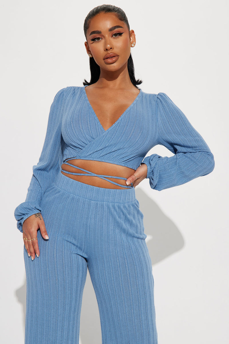 Different Day Pant Set - Blue | Fashion Nova, Matching Sets | Fashion Nova