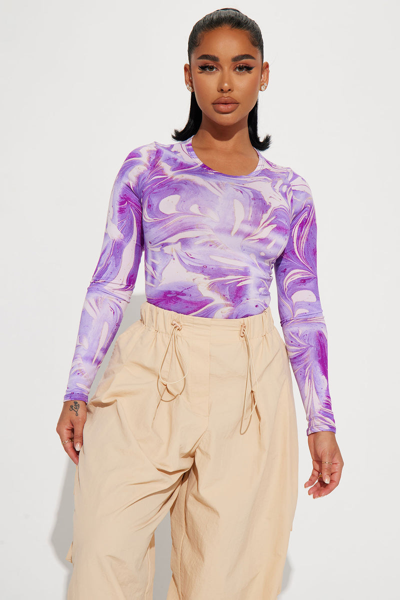 My Own Vibe Bodysuit - Purple/combo | Fashion Nova, Bodysuits | Fashion ...