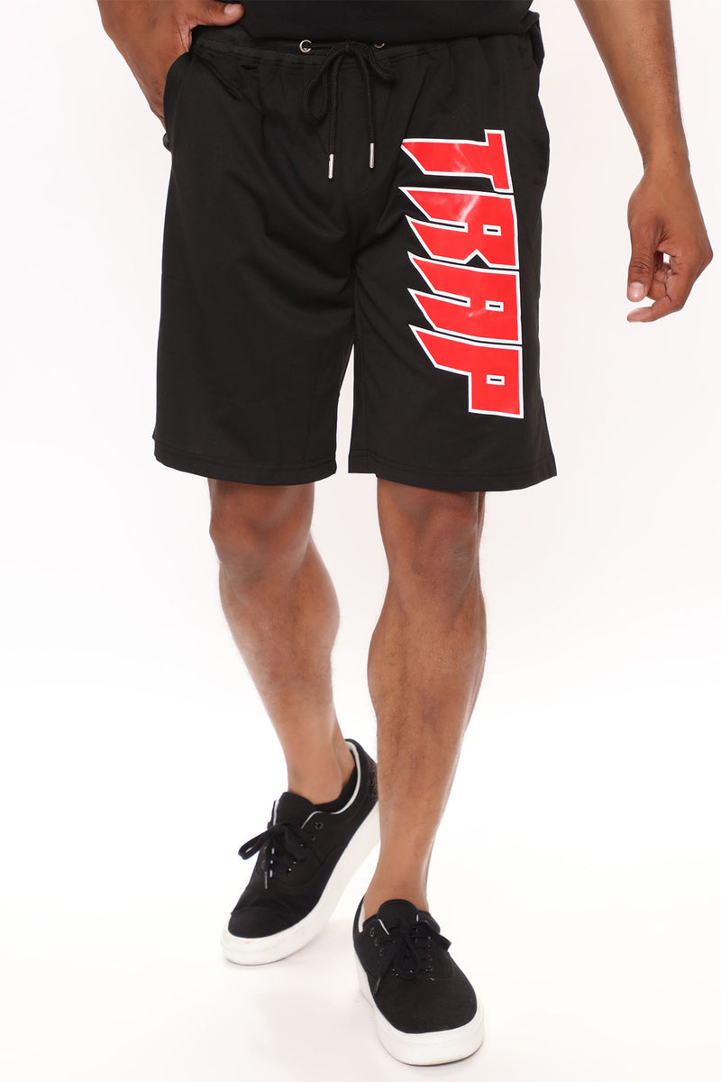 OG Trap Short - Black/combo | Fashion Nova, Mens Shorts | Fashion Nova