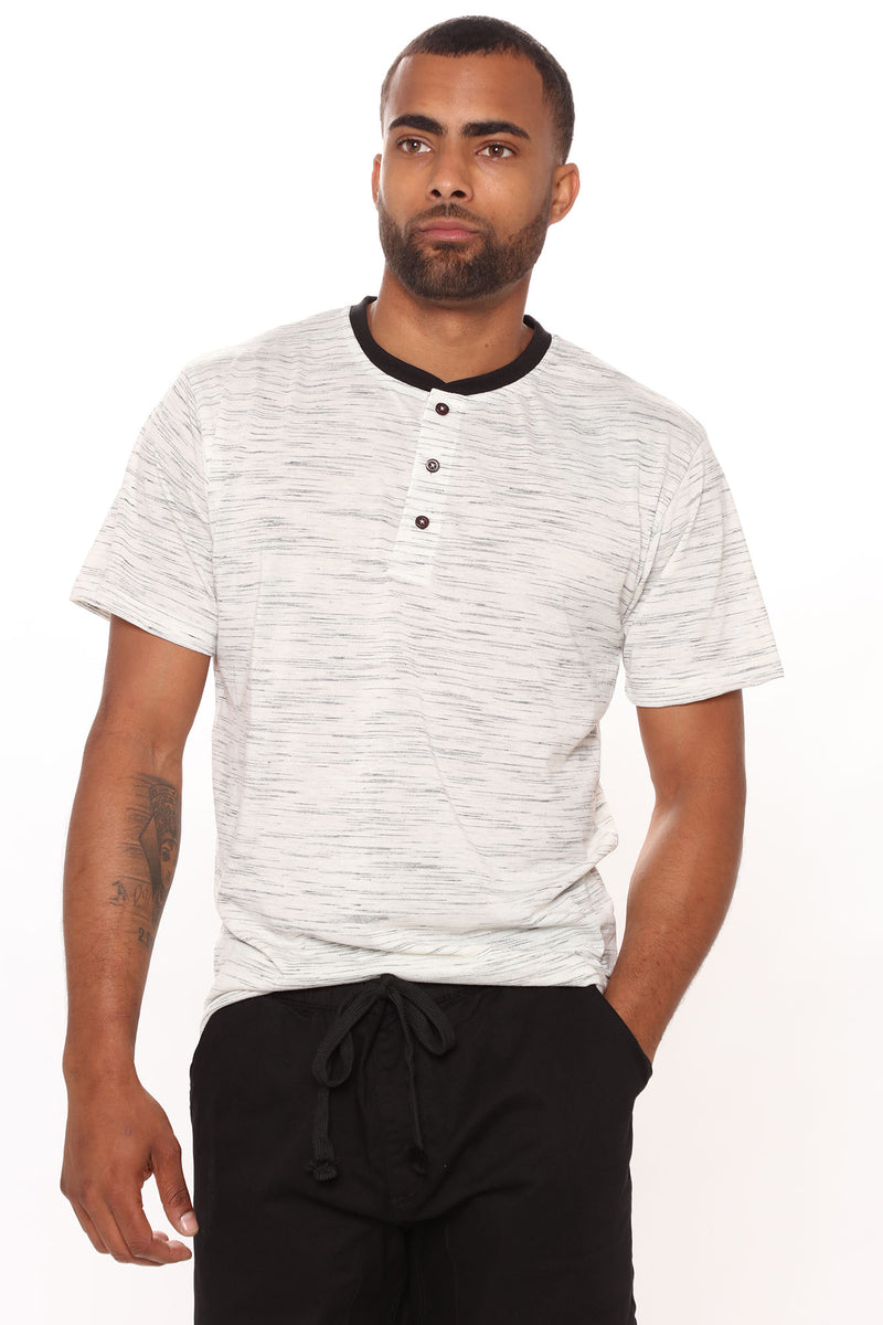 Dustin Short Sleeve Henley - Grey | Fashion Nova, Mens Tees & Tanks ...