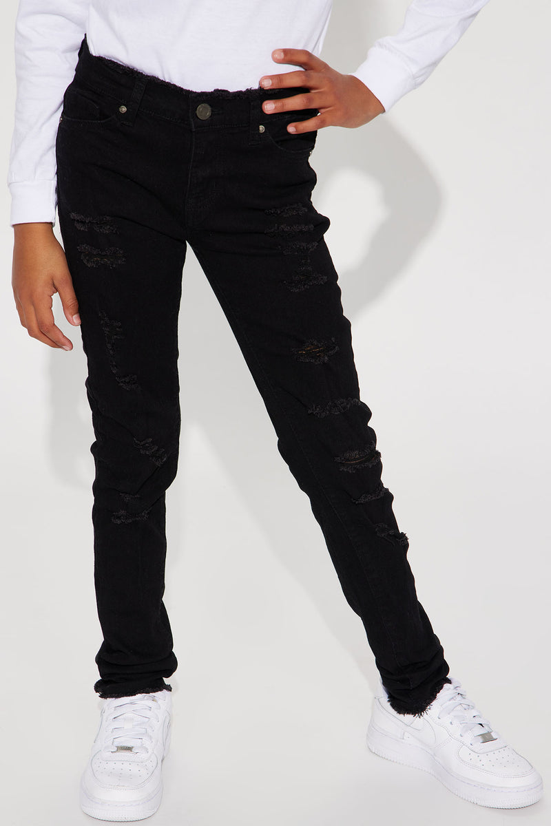 Mini I'll Be Dreaming Denim Skinny Jeans - Black Wash | Fashion Nova ...