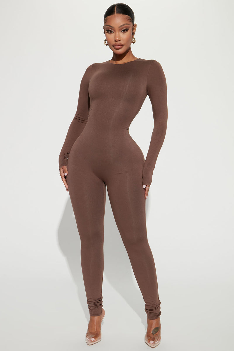 Bre Butter Snatched Jumpsuit - Brown | Fashion Nova, Jumpsuits | Fashion Nova