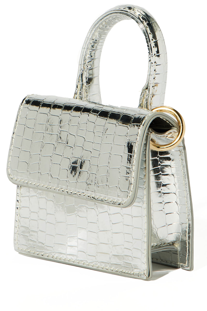 It Girl Micro Mini Bag - Silver | Fashion Nova, Handbags | Fashion Nova