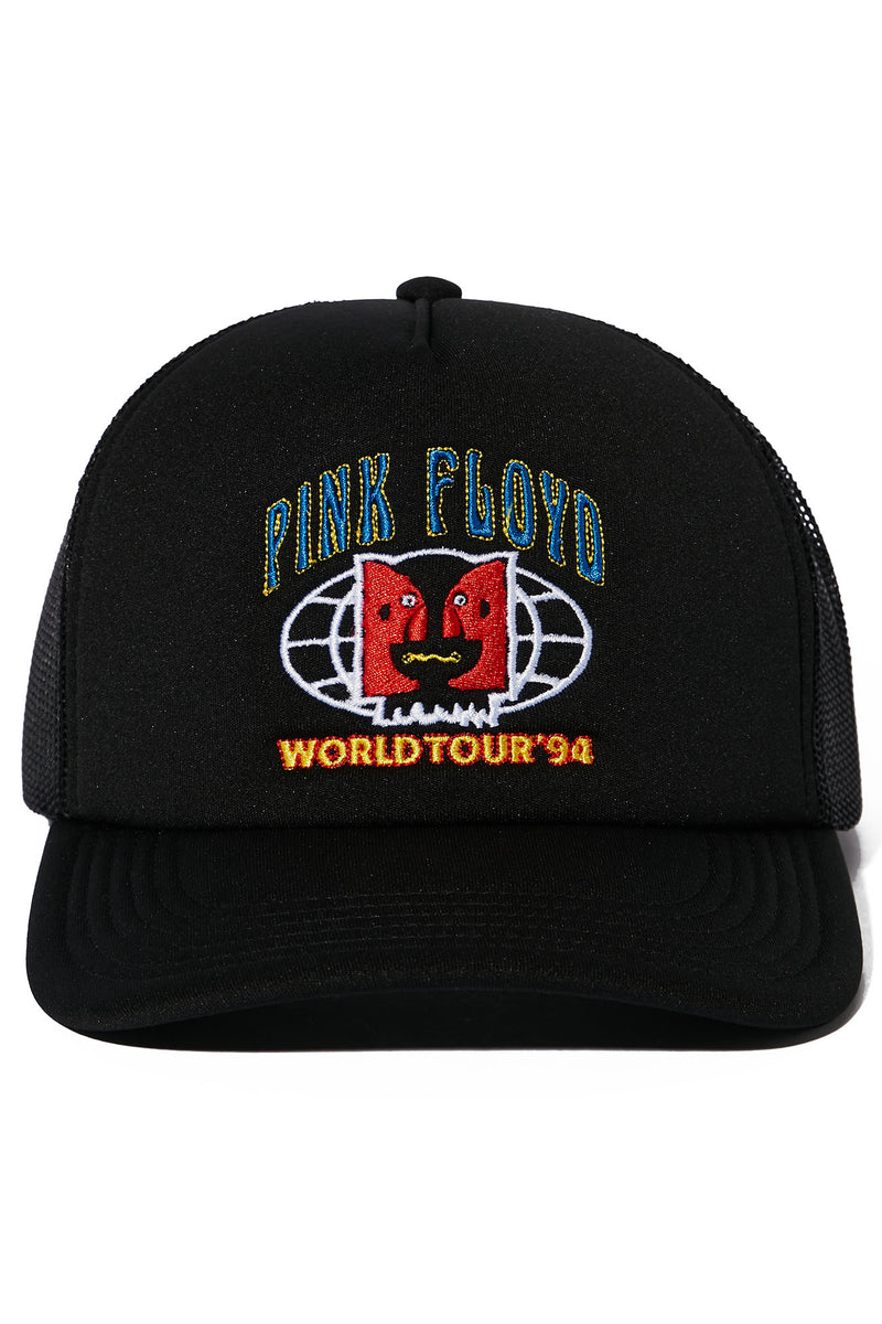 Pink Floyd World Tour 94″ Trucker Hat - Black | Fashion Nova, Mens ...