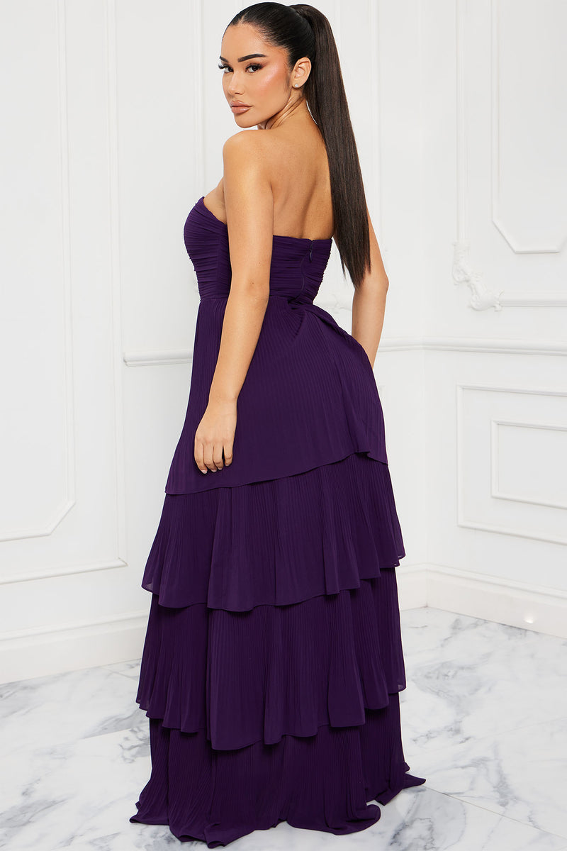 Paloma Plisse Maxi Dress - Purple | Fashion Nova, Dresses | Fashion Nova