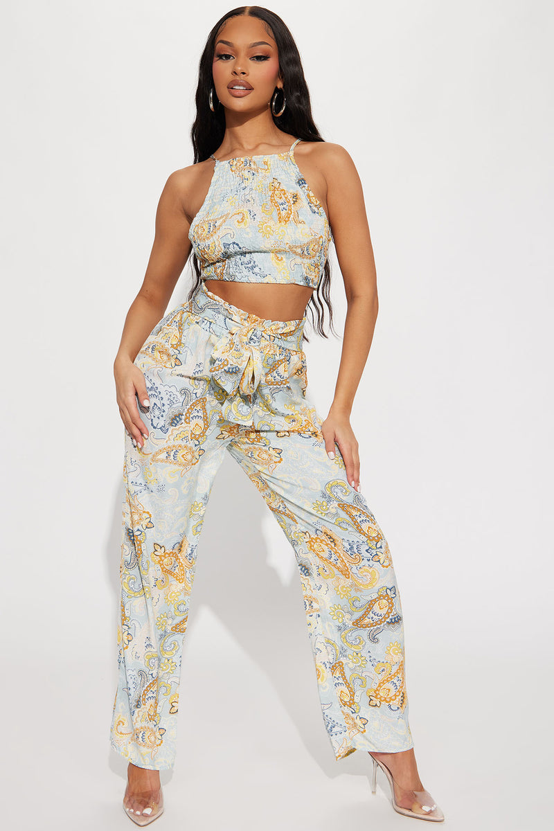 Who Is She Pant Set - Mint | Fashion Nova, Matching Sets | Fashion Nova