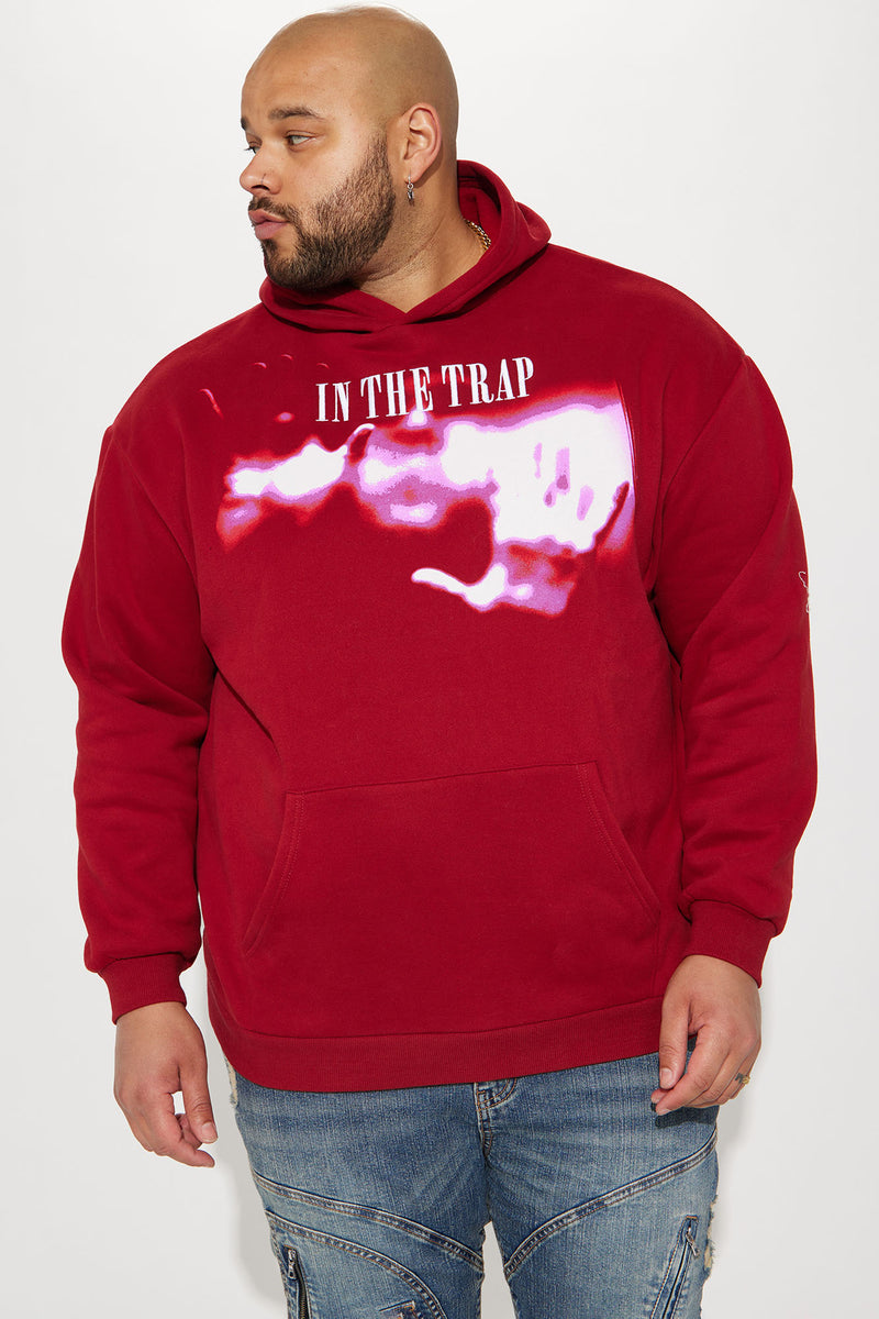 In The Trap Hoodie - Burgundy | Fashion Nova, Mens Fleece Tops ...