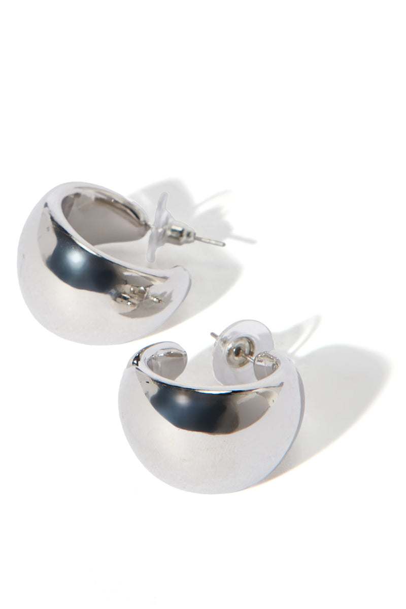 True Bliss Earrings - Silver | Fashion Nova, Jewelry | Fashion Nova