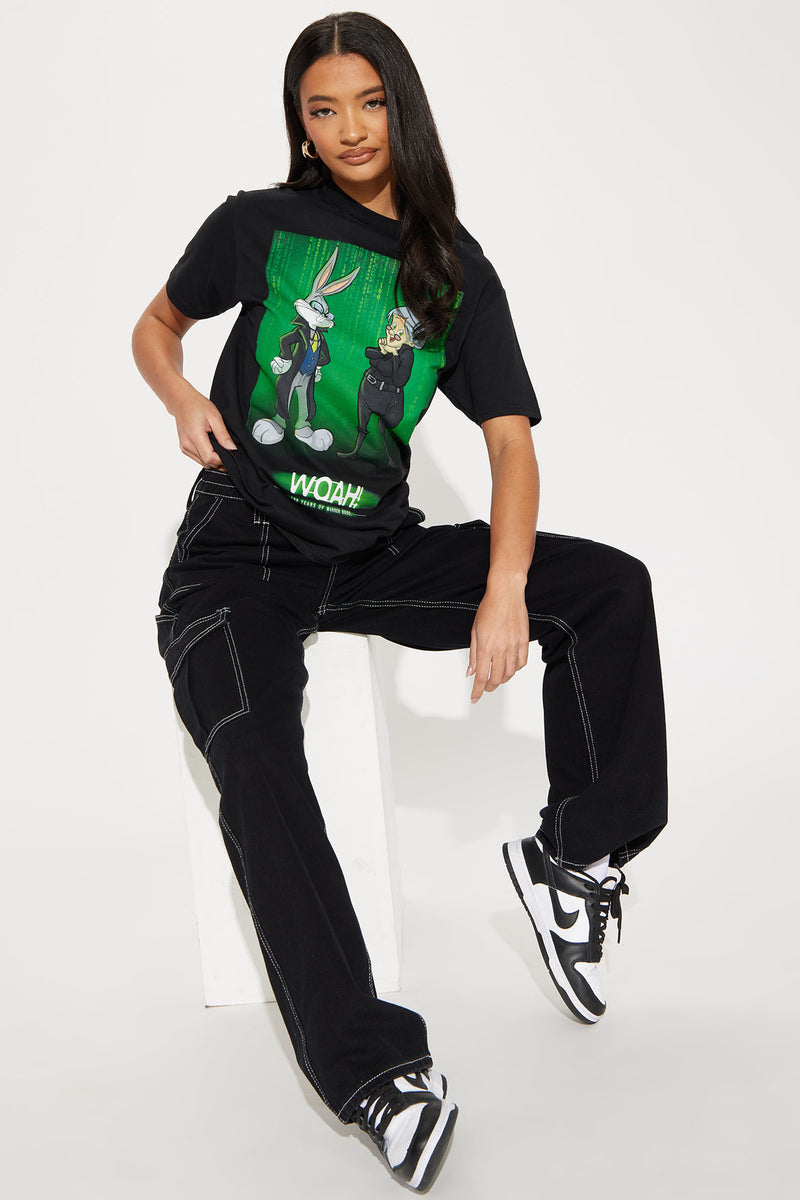 Warner Brother's Matrix Graphic Tee - Black | Fashion Nova, Screens ...