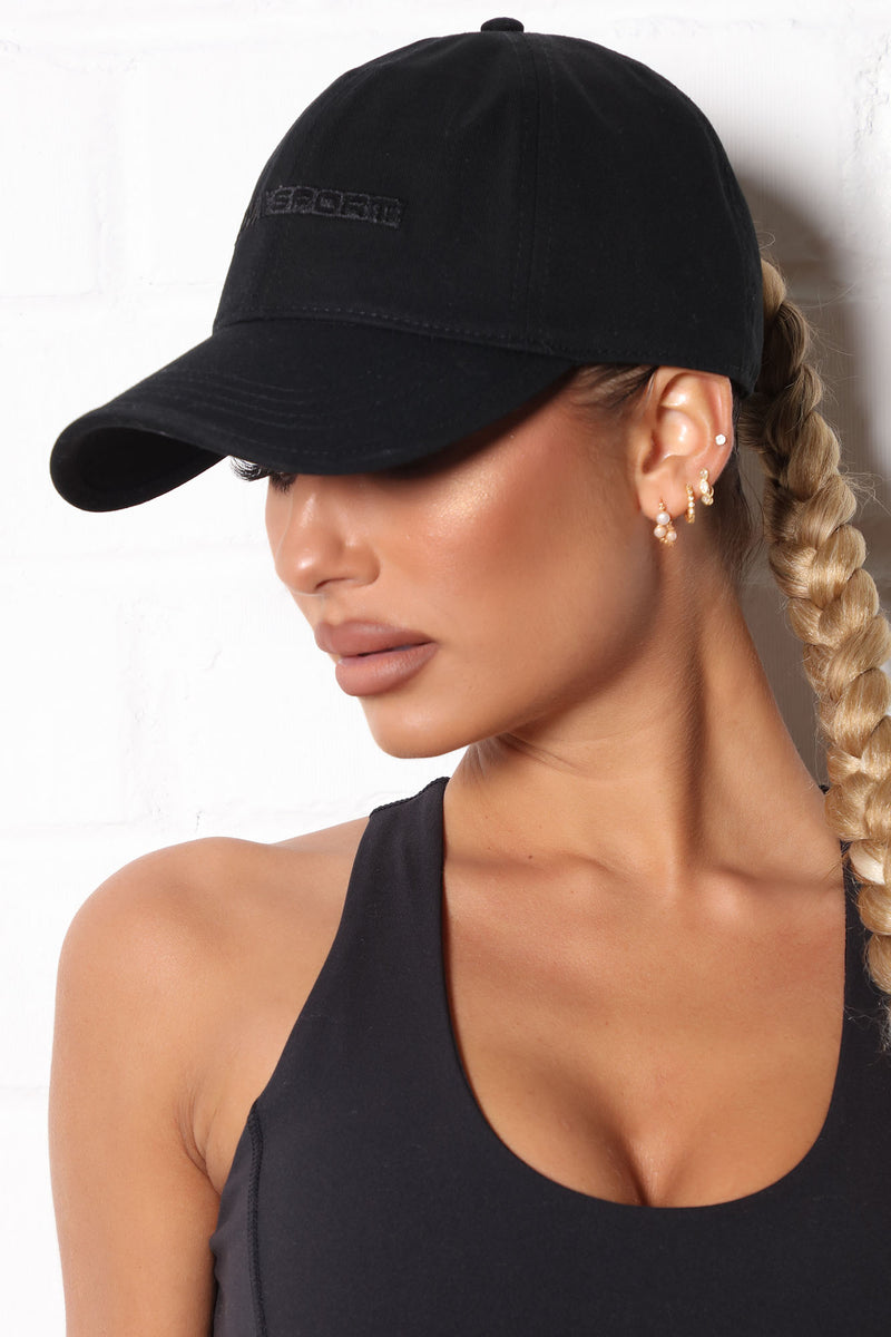 Nova Sport Baseball Hat - Black | Fashion Nova, Nova Sport Accessories ...
