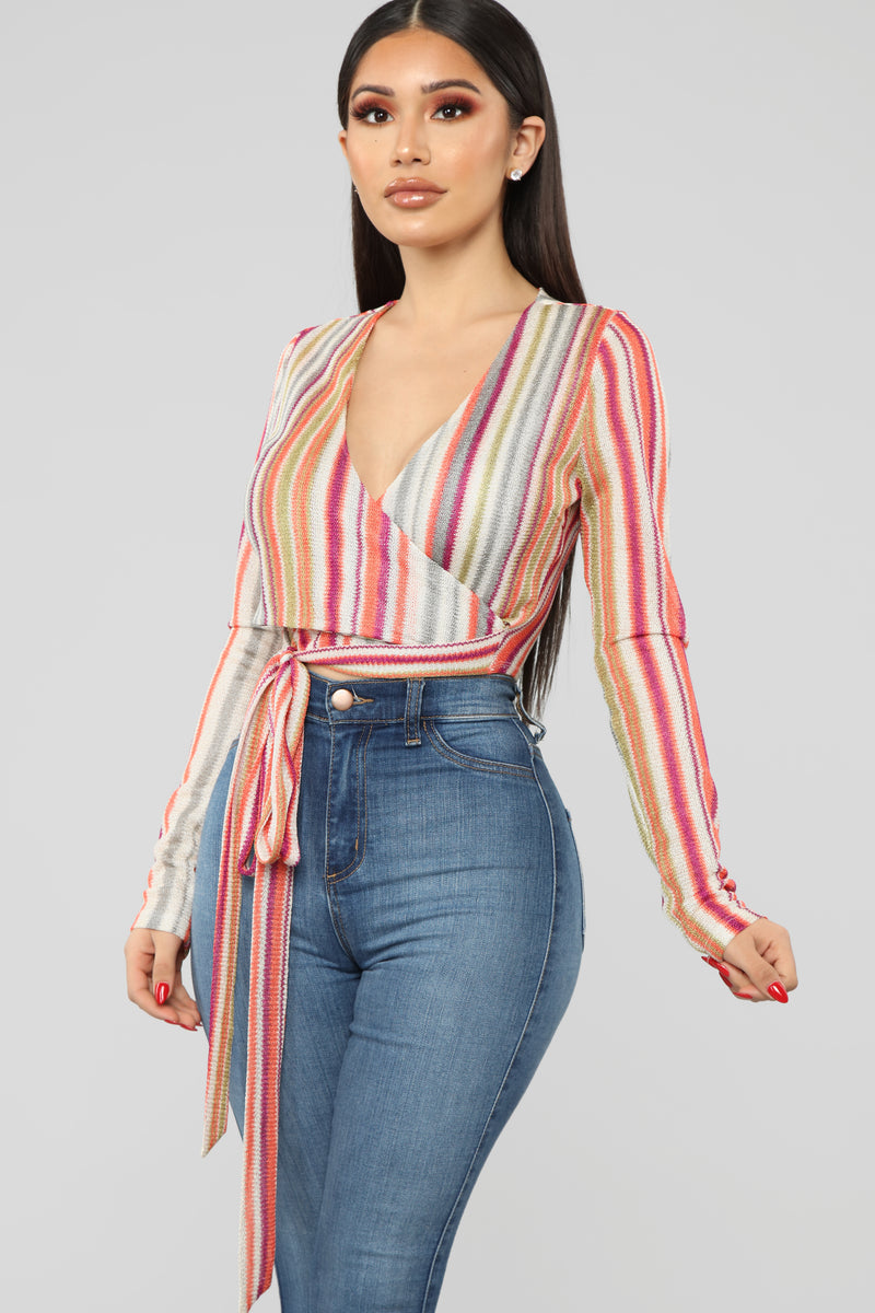 Can't Predict Me Top - Multi Color | Fashion Nova, Knit Tops | Fashion Nova