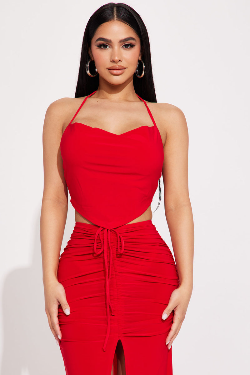 Love Twice Skirt Set - Red | Fashion Nova, Matching Sets | Fashion Nova