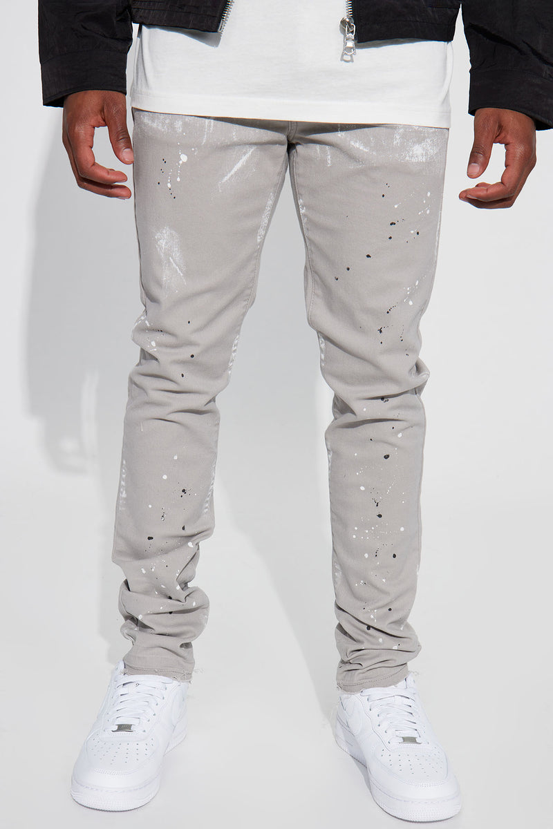 In The Grey Stacked Skinny Jeans - Grey | Fashion Nova, Mens Jeans ...