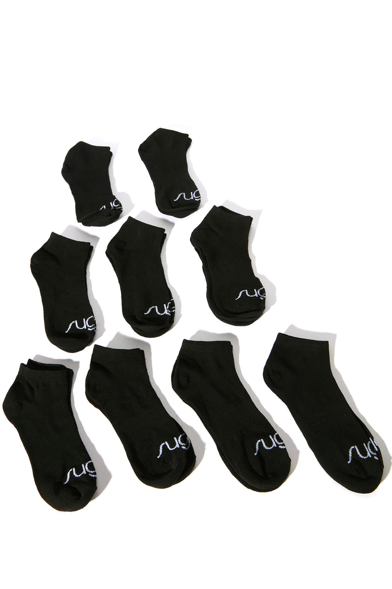 10 Pack Everyday Socks - Black | Fashion Nova, Accessories | Fashion Nova