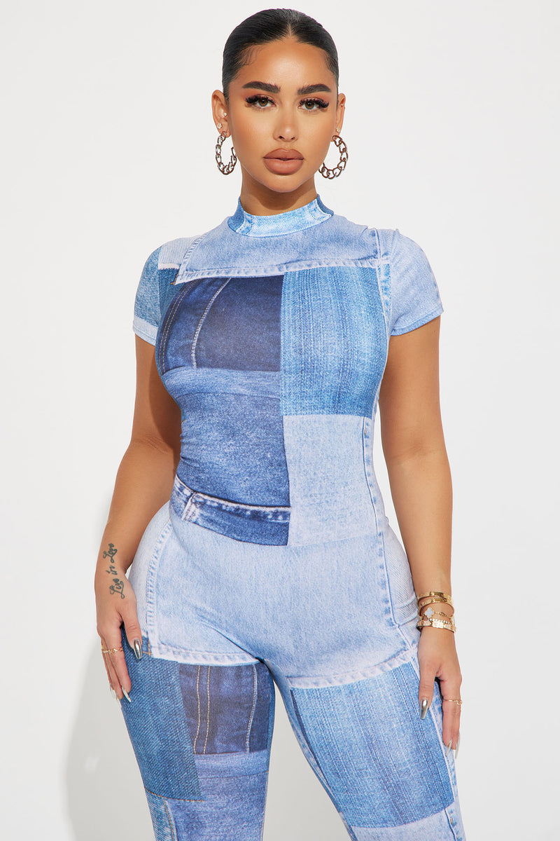 Freyer Jumpsuit - Denim | Fashion Nova, Jumpsuits | Fashion Nova
