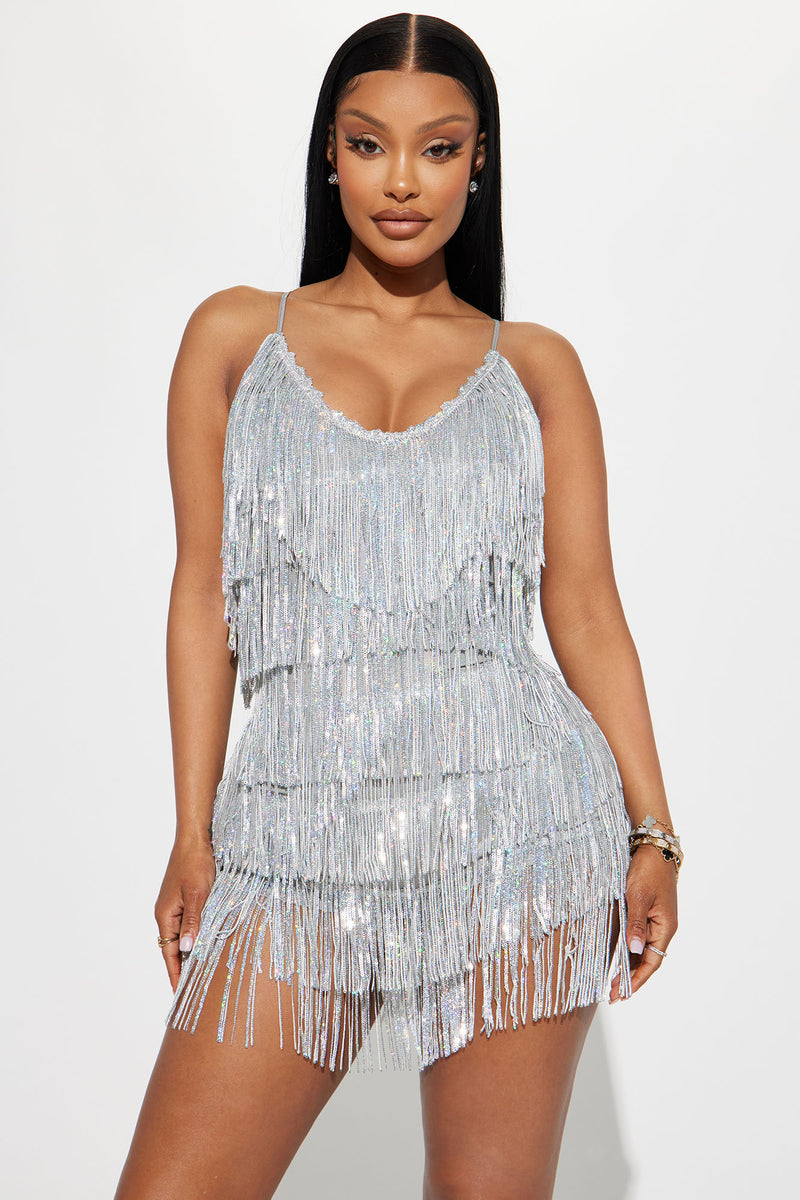The After Party Sequin Mini Dress - Silver | Fashion Nova, Dresses ...