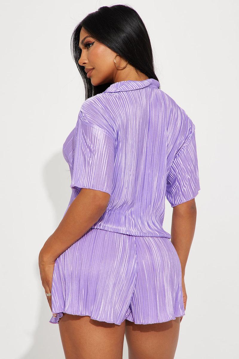 Julia Plisse Short Set - Lavender | Fashion Nova, Matching Sets ...