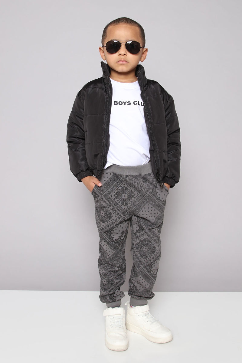 Mini Preston Joggers - Grey/combo | Fashion Nova, Kids Pants & Jeans ...