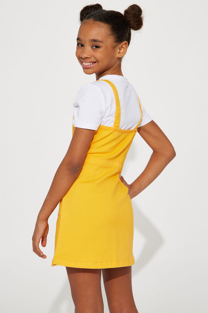 Mini Weekend Fit Skirttall - Mustard | Fashion Nova, Kids Dresses | Fashion Nova