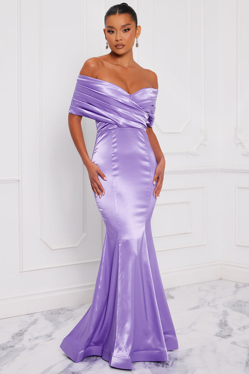 Bayonne Satin Maxi Dress - Purple | Fashion Nova, Dresses | Fashion Nova