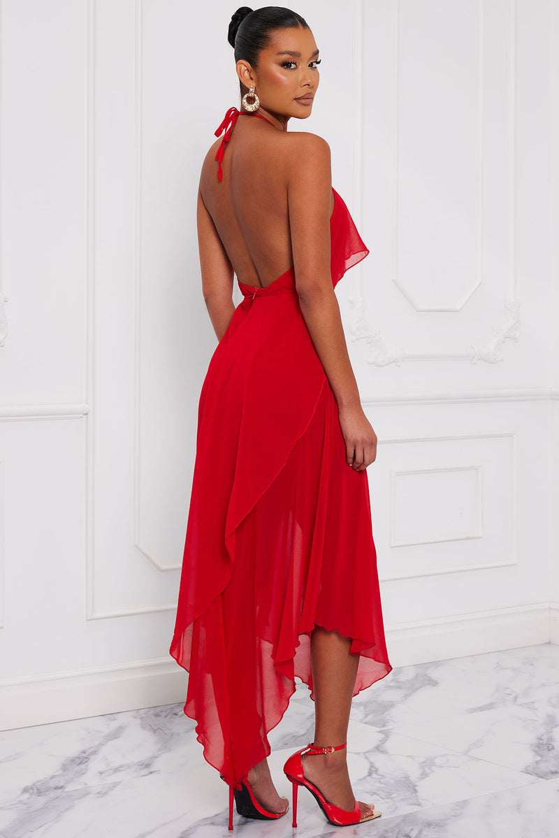 Rana Rose Maxi Dress - Red | Fashion Nova, Dresses | Fashion Nova