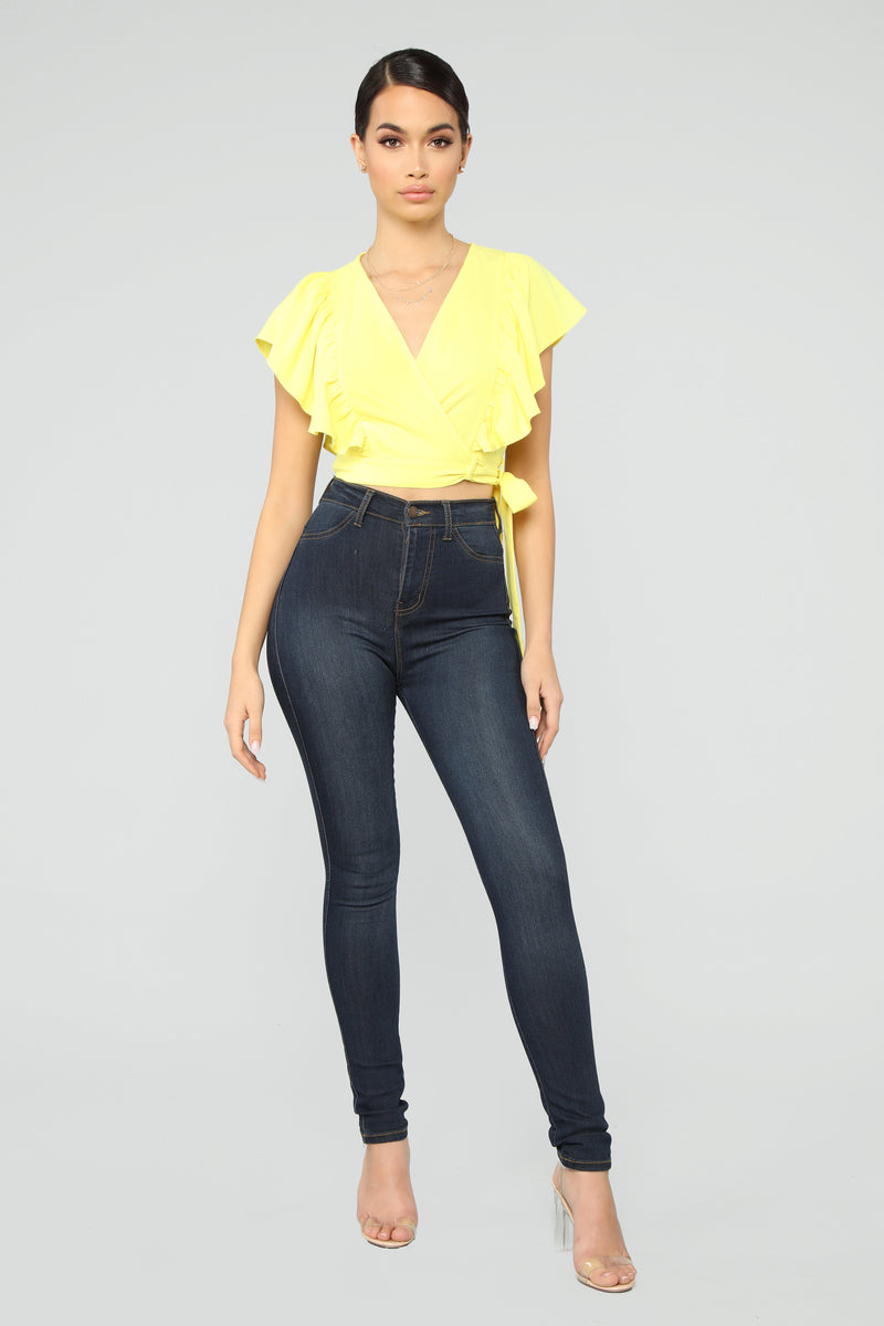 Valery Top - Yellow | Fashion Nova, Shirts & Blouses | Fashion Nova