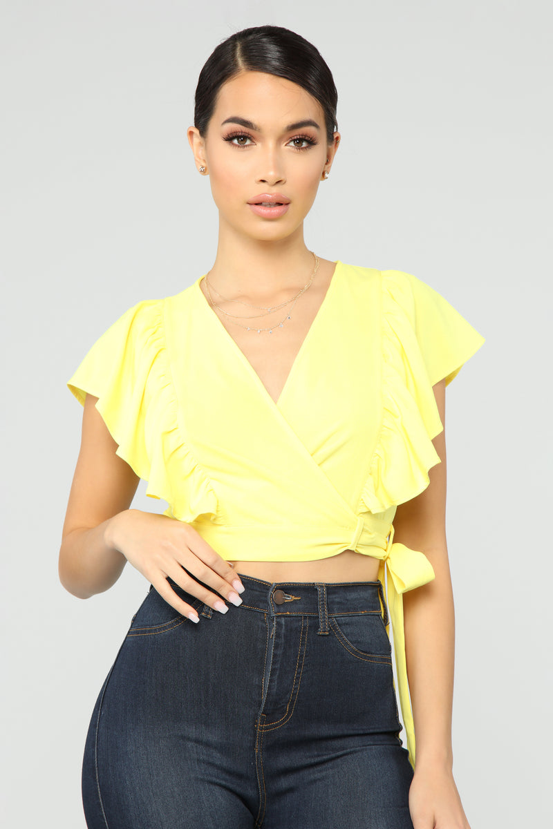 Valery Top - Yellow | Fashion Nova, Shirts & Blouses | Fashion Nova