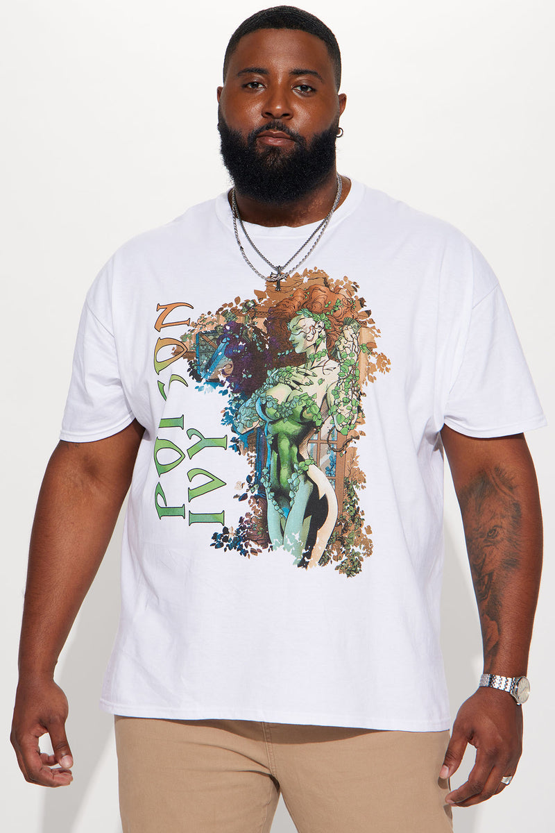 Poison Ivy Short Sleeve Tee - White | Fashion Nova, Mens Graphic Tees ...