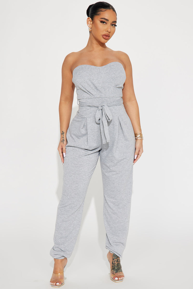 Gray Skies Jumpsuit - Grey | Fashion Nova, Jumpsuits | Fashion Nova