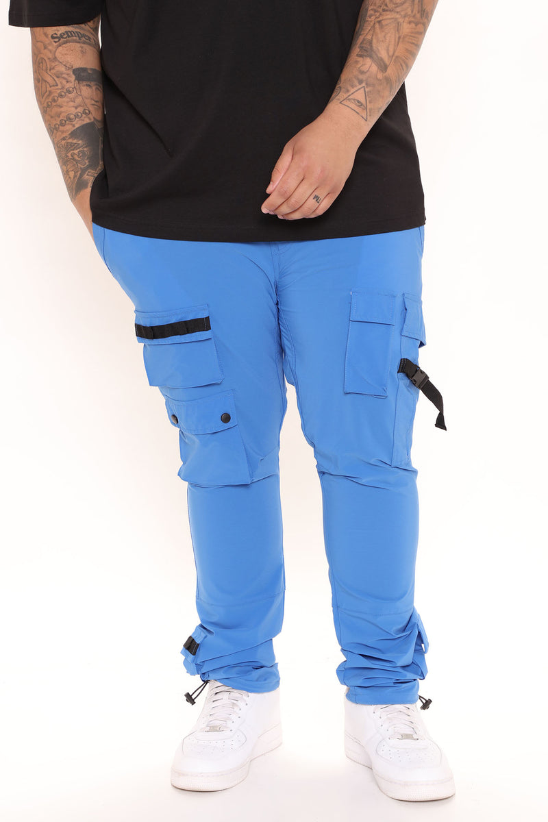 Versatile Cargo Pants - Light Blue | Fashion Nova, Mens Pants | Fashion ...