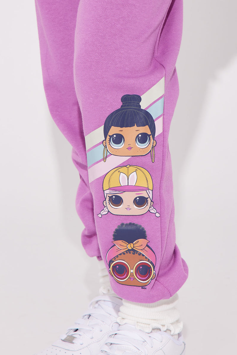 Mini LOL Besties Jogger Pants - Purple | Fashion Nova, Kids Pants ...