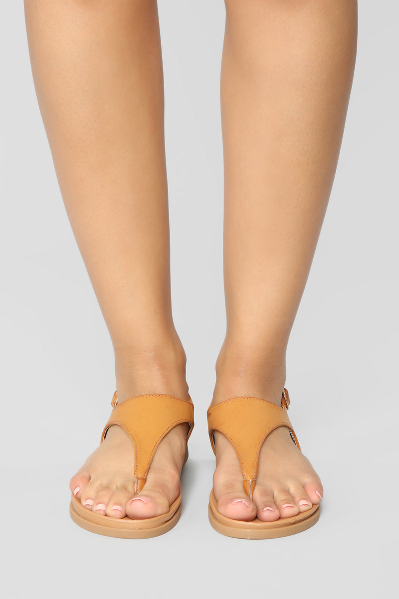 Chasing The Sun Flat Sandals - Tan | Fashion Nova, Shoes | Fashion Nova